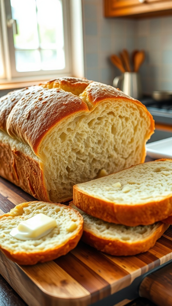 Fluffy Homemade Potato Bread Recipe